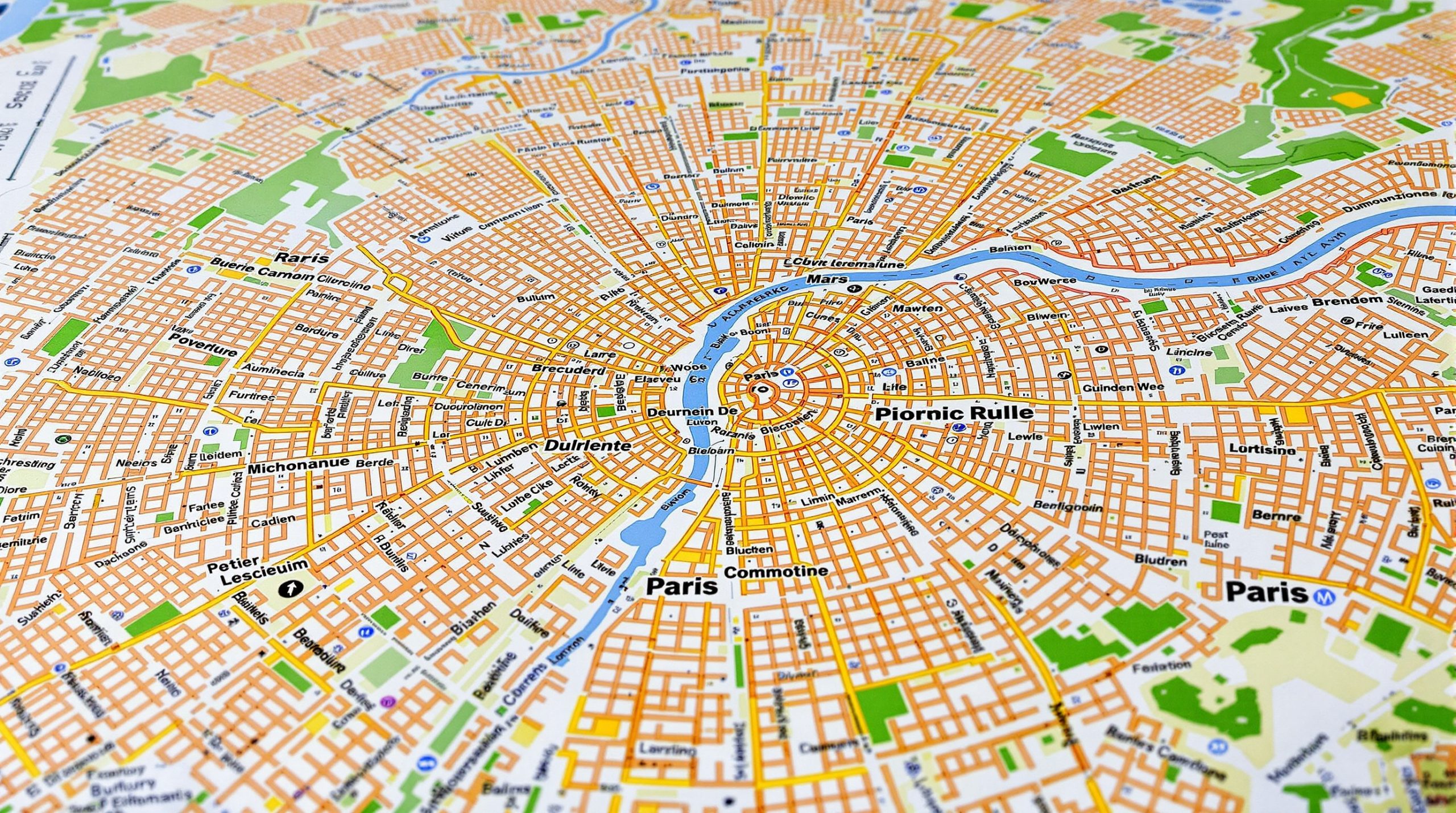 Paris par arrondissements : carte pratique et informations détaillées ...